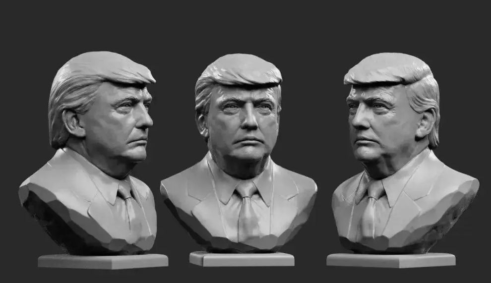Donald Trump Bust STL File | Ready to Print – i3dyou
