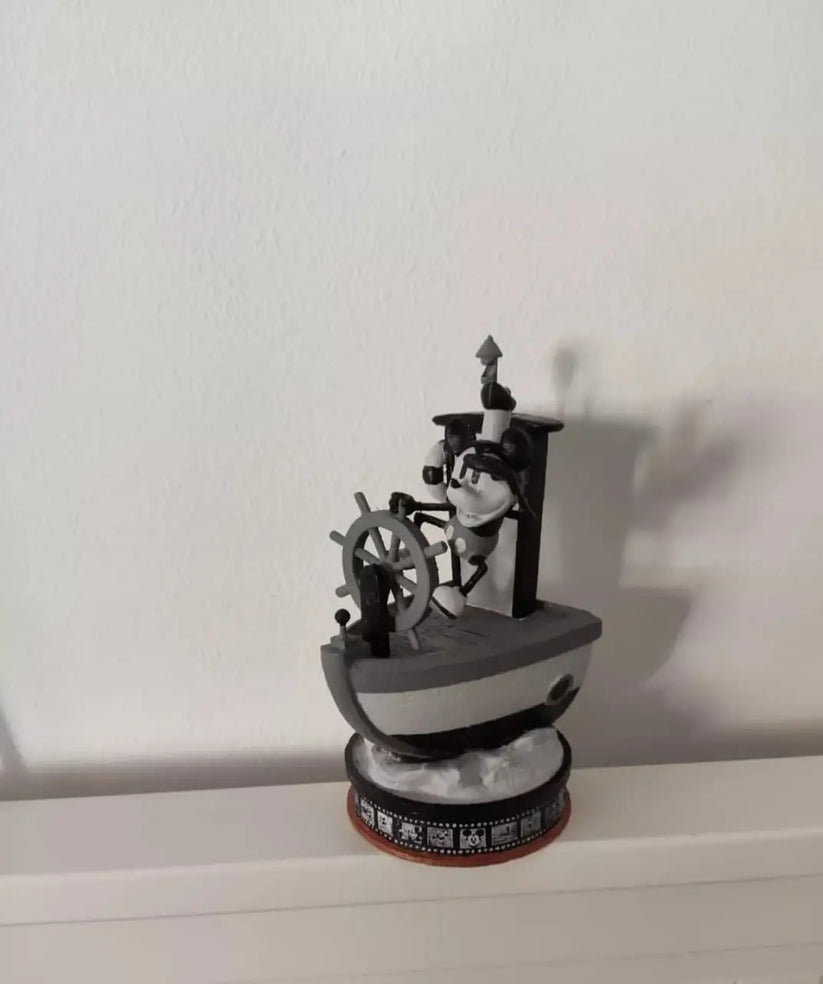 Mickey Mouse Steamboat Willie 3D Print File - i3dyou