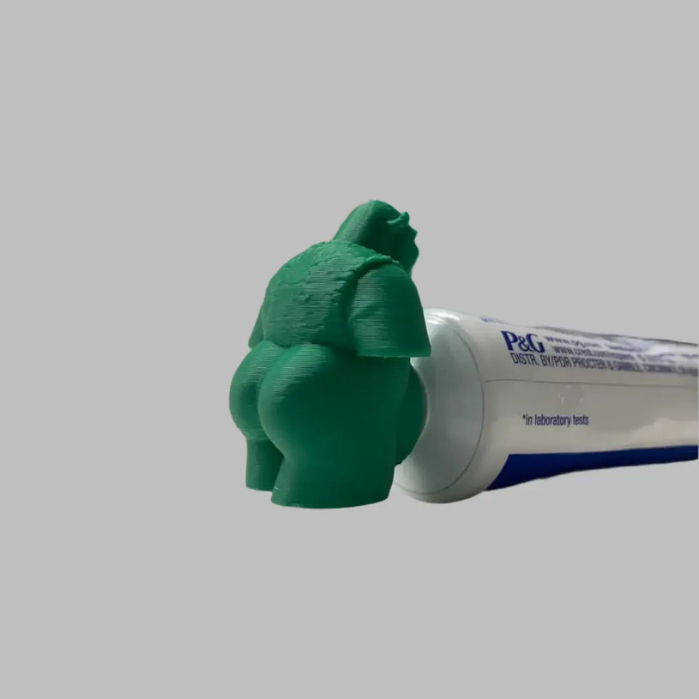 Shrek Pooping Toothpaste Topper 3d printable STL file | i3dyou