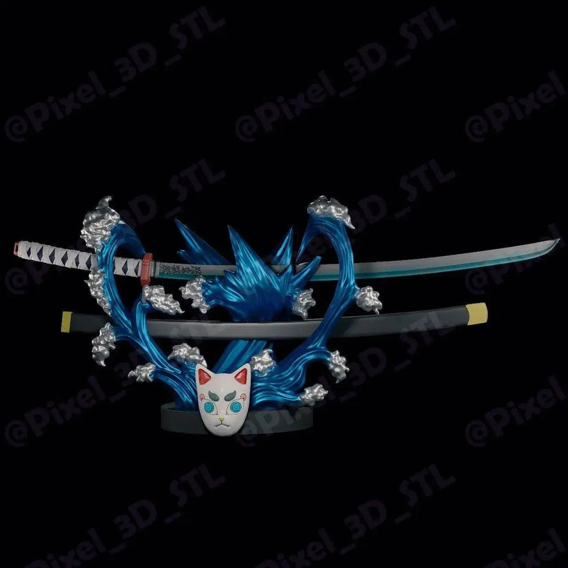 Tomioka Demon Slayer Figure 3d printable print file – i3dyou