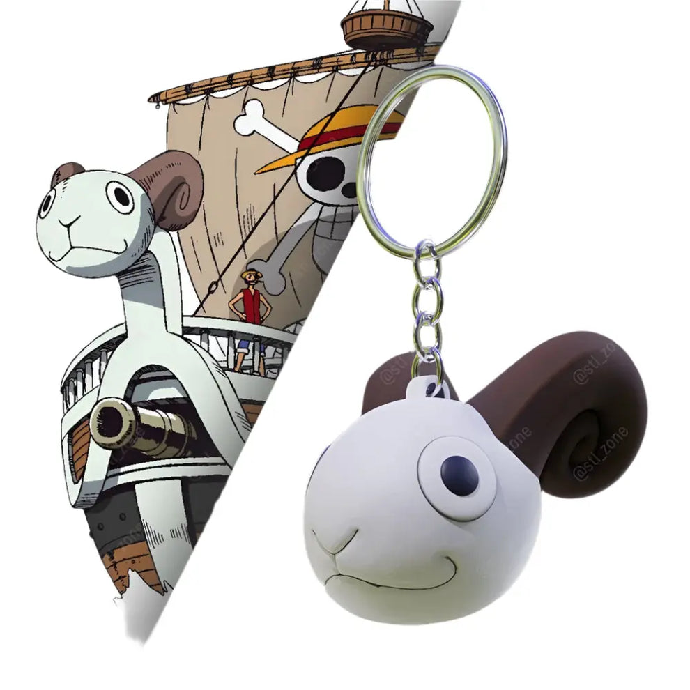 Going Merry goat keychain 3d print file – i3dyou